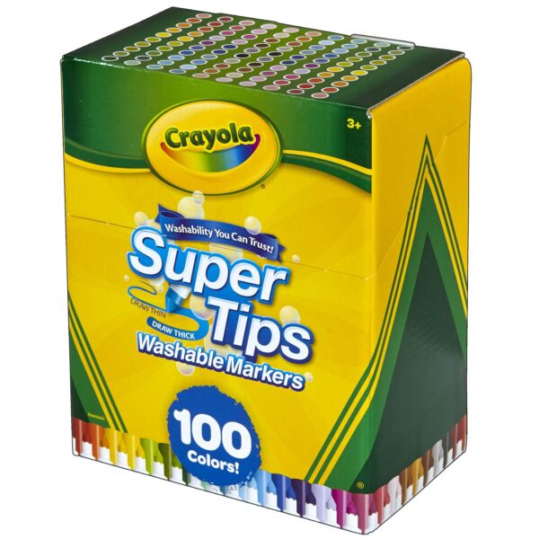 CRAYOLA Supertips 100 unidades - PaperStop