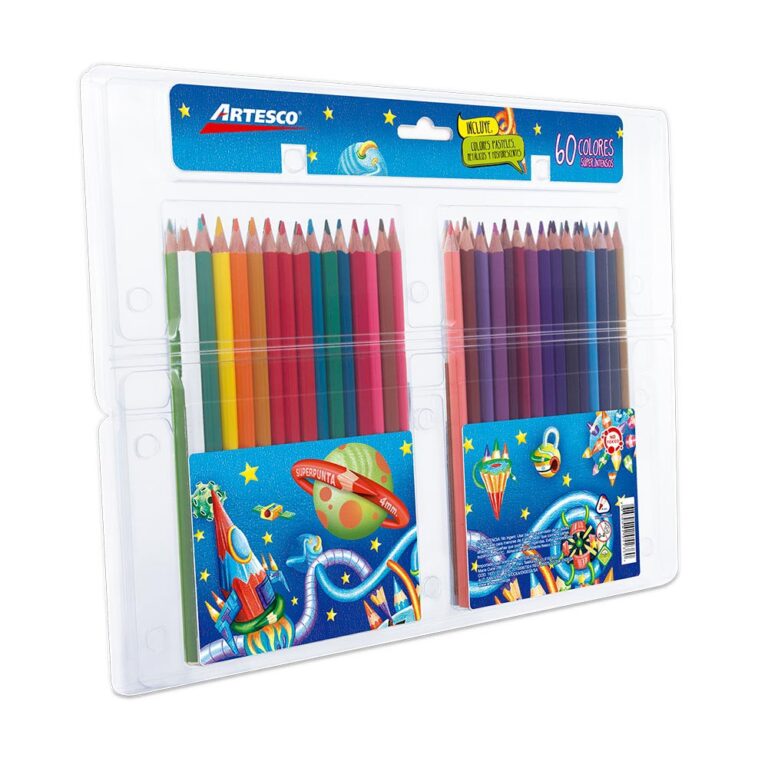 Artesco - Colores triangulares x 60 unidades - PaperStop