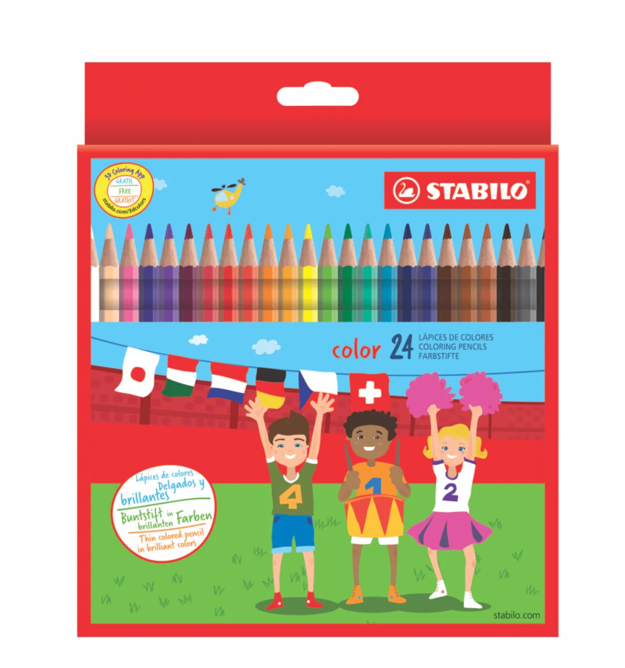 Stabilo - Colores x 24 - PaperStop