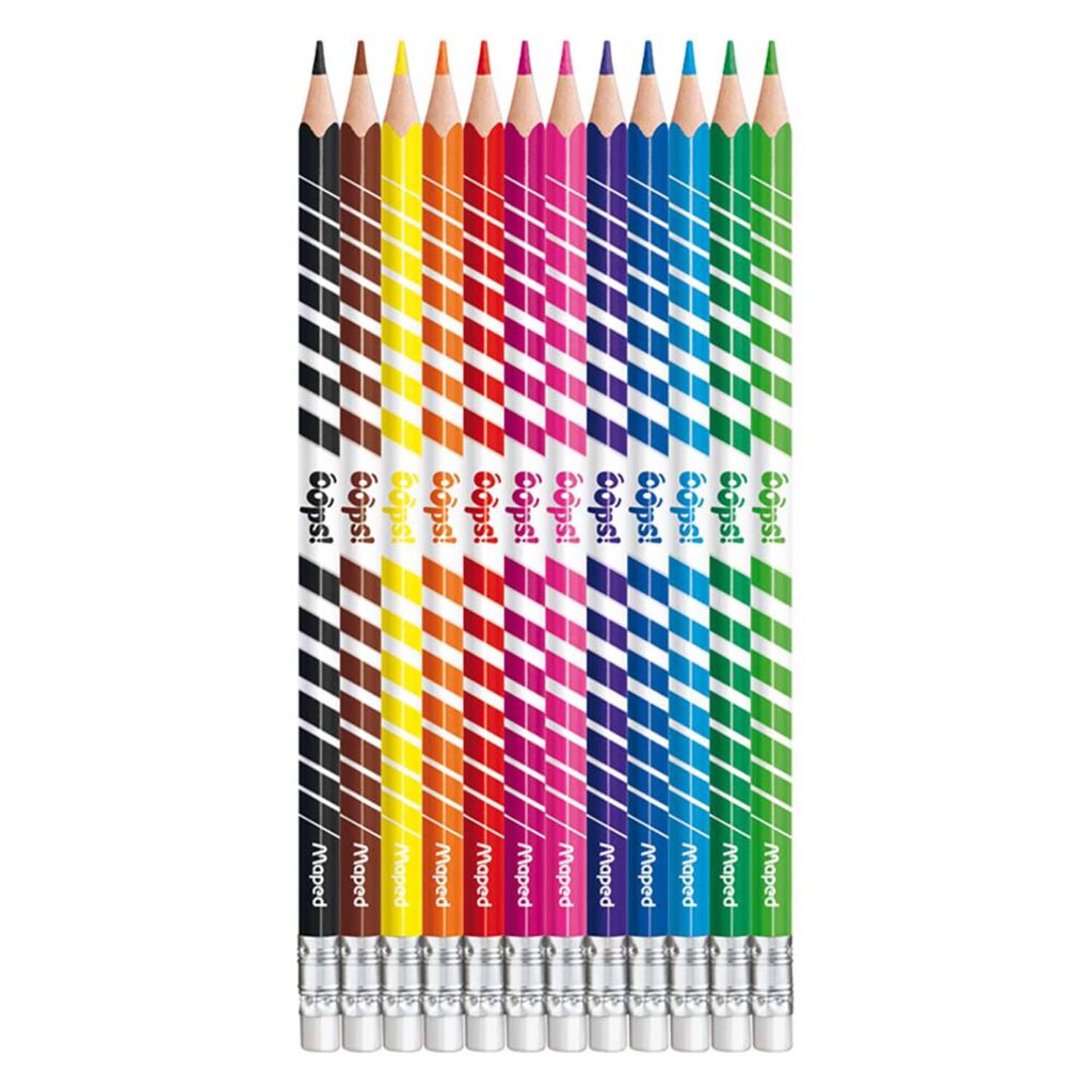 MAPED Colores Borrables Oops x 12 unidades - PaperStop