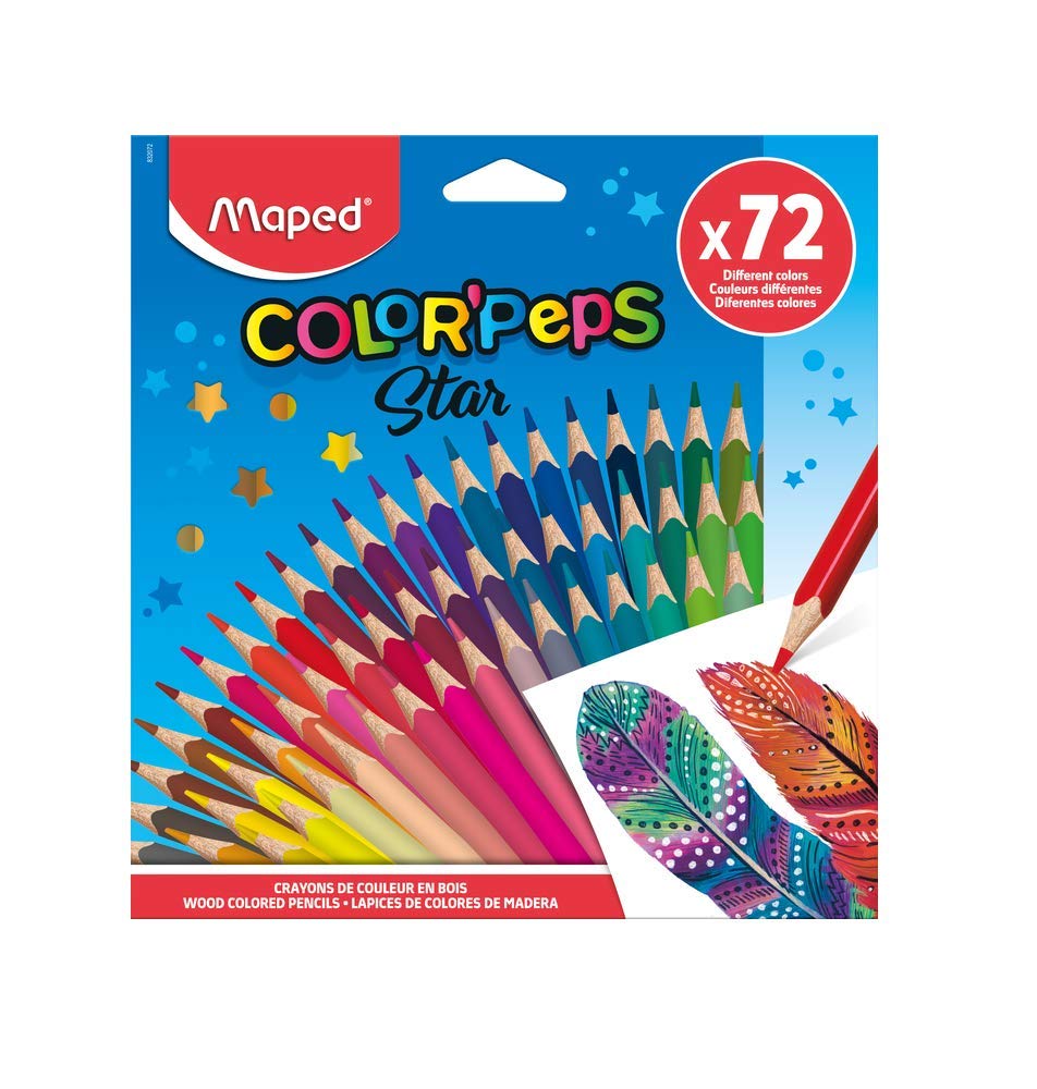 MAPED Colores Colorpeps Star x 72 unidades - PaperStop