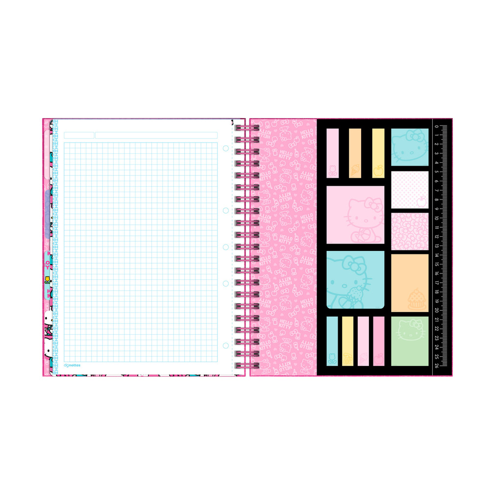 DGNOTTAS - CUADERNO A4 HELLO KITTY - 5 CURSOS (MODELO ALEATORIO ...