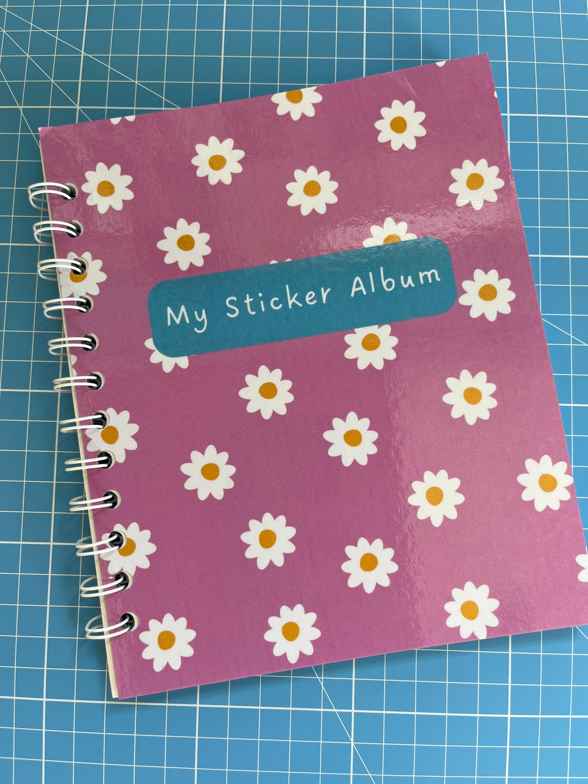 Paperstop - Álbum de stickers rosado chico - PaperStop