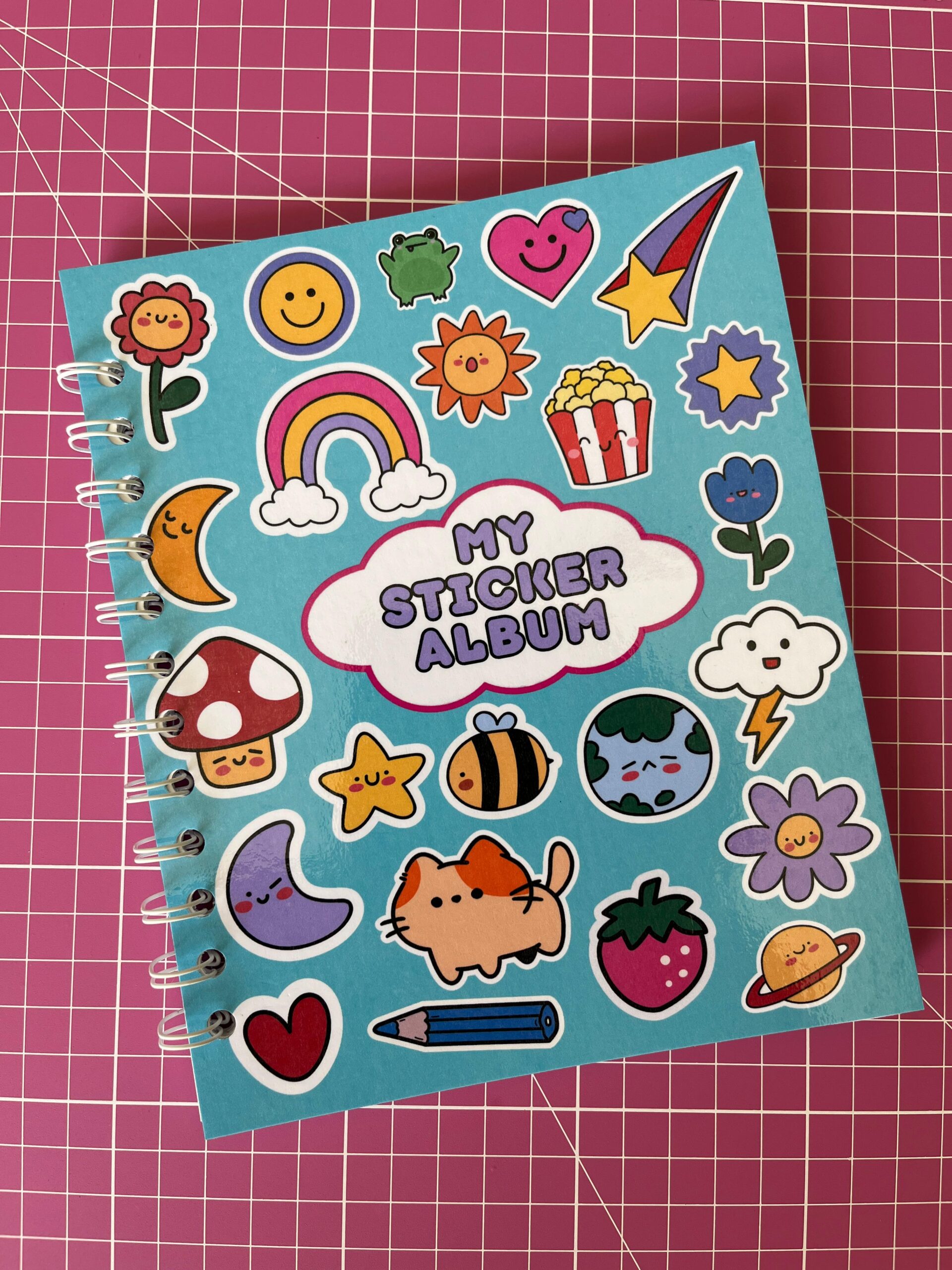 Paperstop - Álbum de stickers turquesa chico - PaperStop