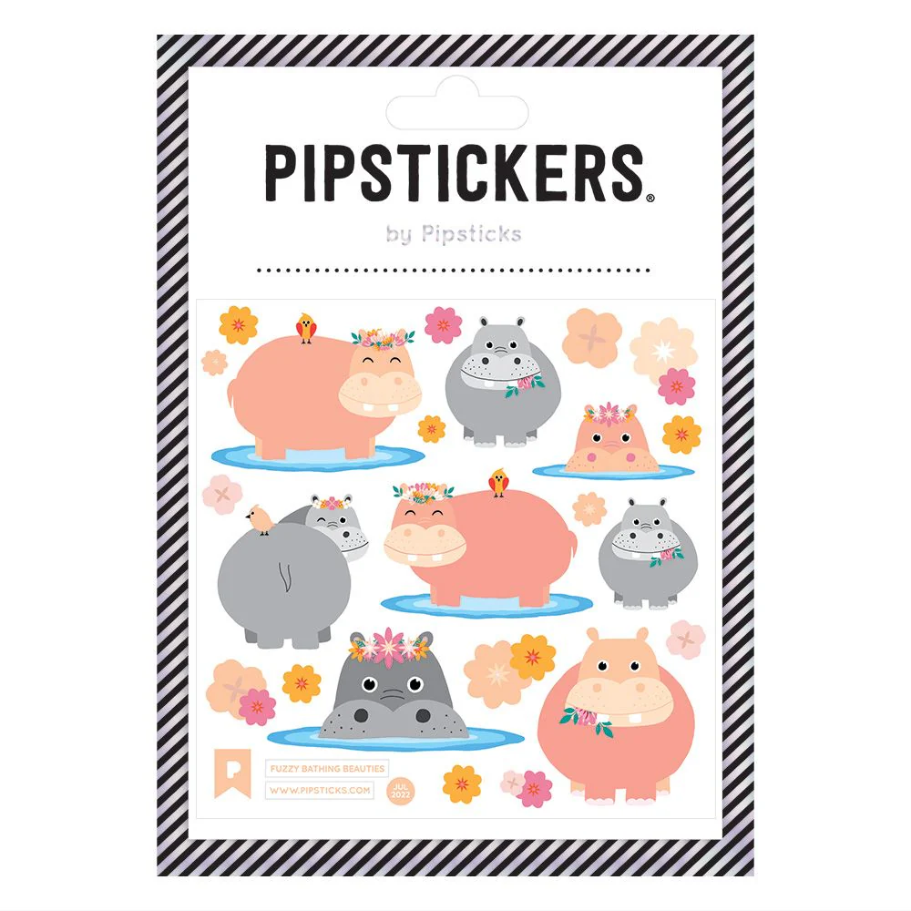 PIPSTICKS - Stickers Fuzzy Bathing Beauties - PaperStop